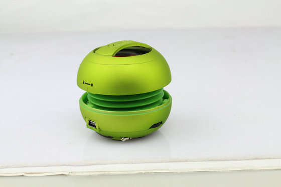 Green Hamburger Mini Portable Speakers For Phones 3W Protable