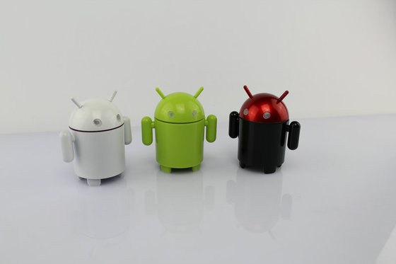 Mini Android Robot Portable Speakers With SD Card