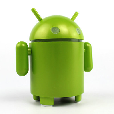 Mini Android Robot Portable Speakers With SD Card