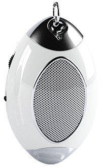LED Lights Portable Speakers With SD Card ABS Mini Speaker