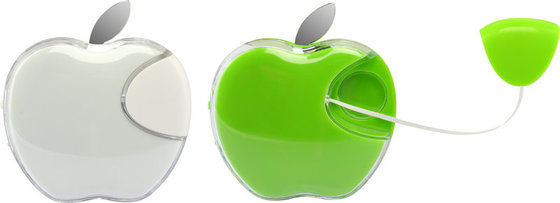 Green Portable Apple Mini Vibration Speaker