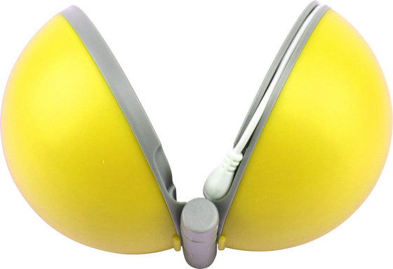 Passive Shiny Laptop Computer  Mini Promotion Ball Speaker with any 3.5mm audio device