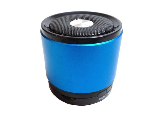 Circular Bluetooth Stereo Speaker With Stereo Sound