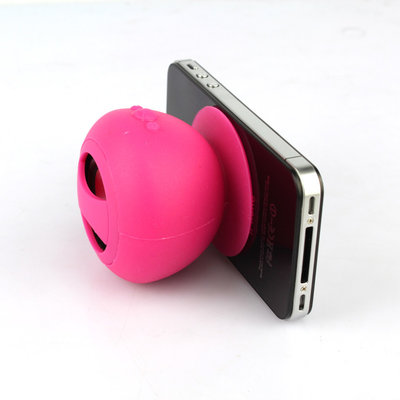 Suction Cup Hands Free Bluetooth Speaker With Led Light