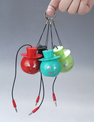 Bomb ABS Portable Speakers For Cell Phones USB Rechargeable