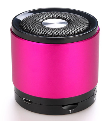 Purple Multimedia Bluetooth Stereo Speaker Stereo Sound For Smartphone