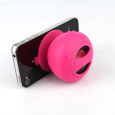 Suction Cup Wireless Portable Bluetooth Speakers With Color LED