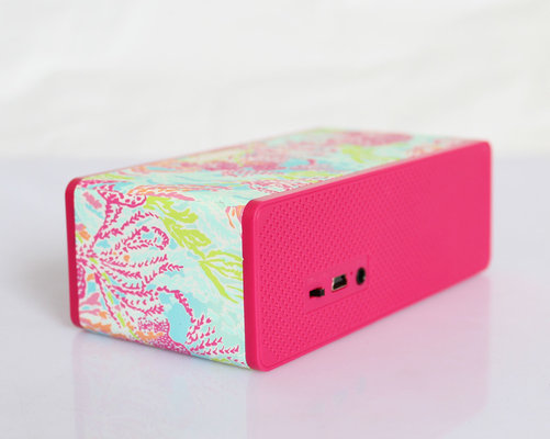 RED Hands Free Bluetooth Speakers inductor 20HZ For iPhone5