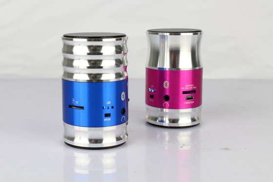 Circular Bluetooth Stereo Speaker With TF Card And FM Radio