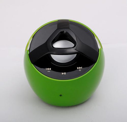Mini Ball Bluetooth Stereo Speakers Red Vibration With USB Cable