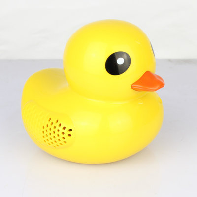 Custom Wireless Portable Bluetooth Speakers Duck Shape For Children
