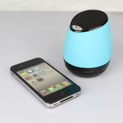 Cyan Wireless Portable Bluetooth Speakers Built-In Lithium Polymer Battery