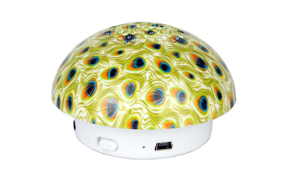 Hand Free Bluetooth Stereo Speaker DC5V For iPad , Mushroom Speaker