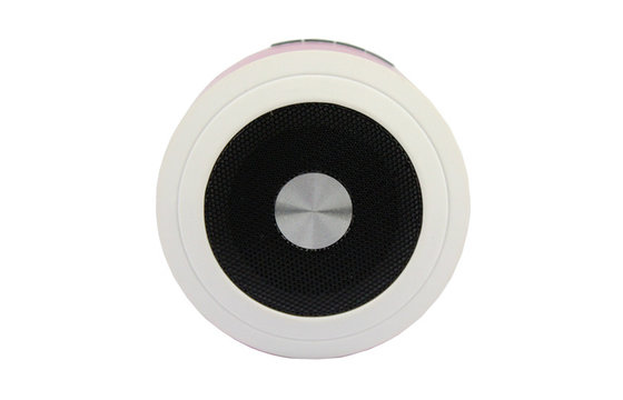 Cylindrical Wireless Portable Bluetooth Speakers For Cell Phones