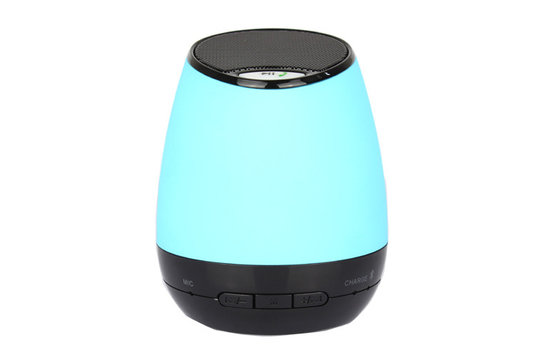 Cyan Wireless Portable Bluetooth Speakers Built-In Lithium Polymer Battery