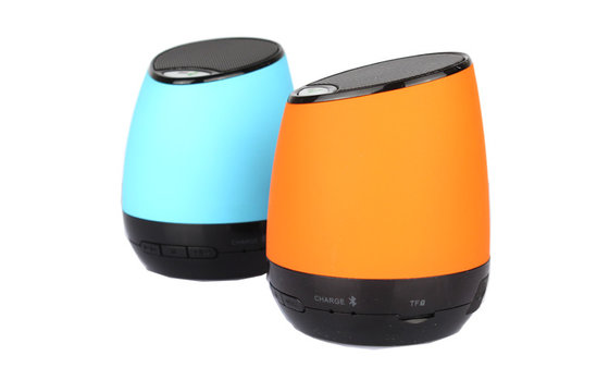 Hand Free Portable Iphone Bluetooth Speakers With USB Port
