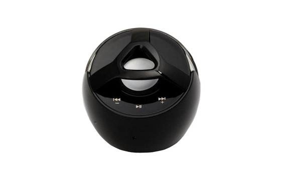 Mini Ball Bluetooth Stereo Speakers Red Vibration With USB Cable