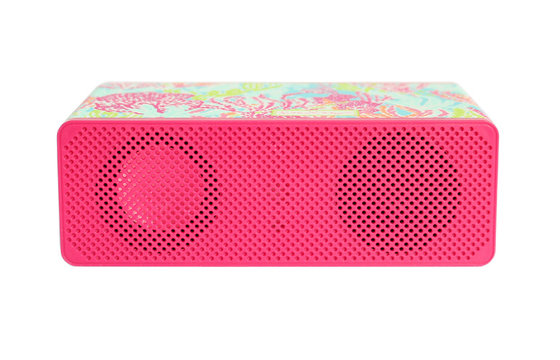 RED Hands Free Bluetooth Speakers inductor 20HZ For iPhone5