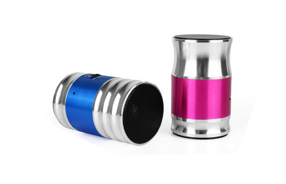 Circular Bluetooth Stereo Speaker With TF Card And FM Radio