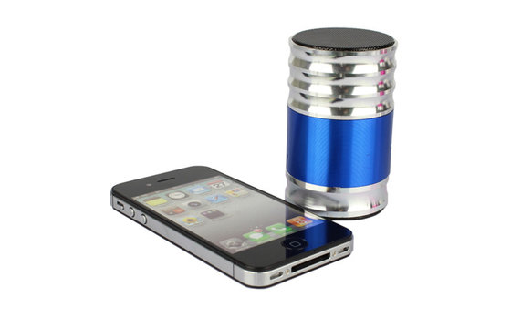 Circular Bluetooth Stereo Speaker With TF Card And FM Radio