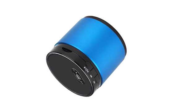 Circular Column Rechargeable Hands Free Bluetooth Speaker With RF