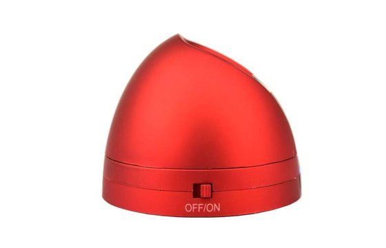 Paired Red DC 5V Hambourger Hands Free Bluetooth Speaker With Hi-Fi Stereo For MP3 / IPAD / Notebook