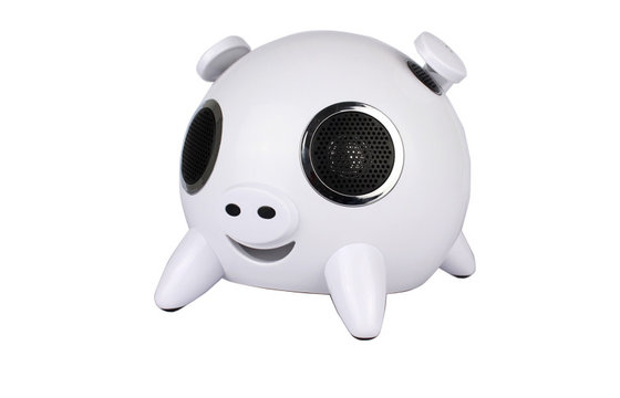 Lovely Pig Hands Free Bluetooth Speaker With Built In Amplifiers