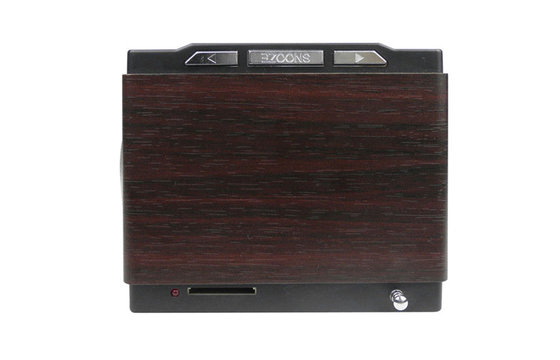 Iphone Portable Wooden Speakers With FM , SD / MMC , U Disc Reader
