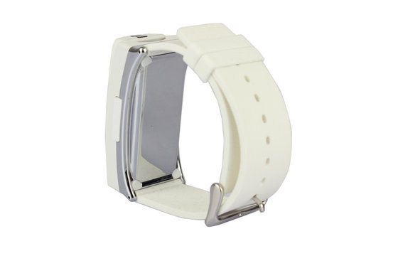 White I-Watch Rechargeable Bluetooth Speakers For MP3 / MP4