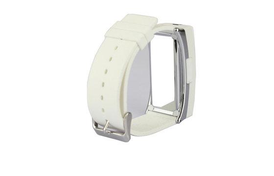 White I-Watch Rechargeable Bluetooth Speakers For MP3 / MP4