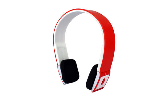 Red Portable Iphone Bluetooth Speakers With Hands-Free Profiles
