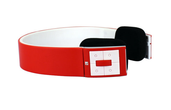 Red Portable Iphone Bluetooth Speakers With Hands-Free Profiles