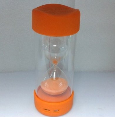 Unique designe sand timer bluetooth speaker