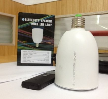 Bluetooth Speaker with LED Lamp /Home Remote Bluetooth Speaker LED Light
