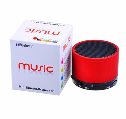 Portable microphone bluetooth speaker metal  with TF Card support