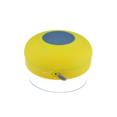 Car Waterproof Mini Wireless Bluetooth Speaker mic Blue / Yellow / Rose / Green