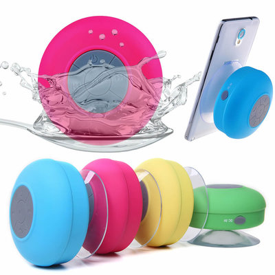 Shower Car Micro bluetooth speaker Blue / Yellow / Rose / Green