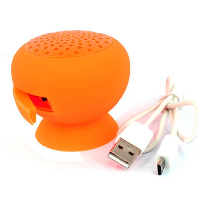 Wireless rechargeable bluetooth speakers with Micro USB , Mashroom shape