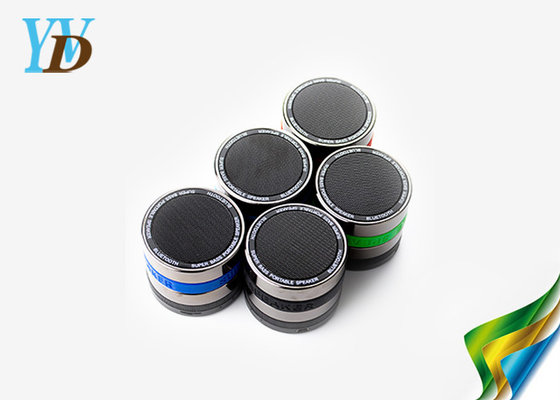 Stainless Steel Wireless Subwoofer Bluetooth Speaker For Cell Phone / Computer