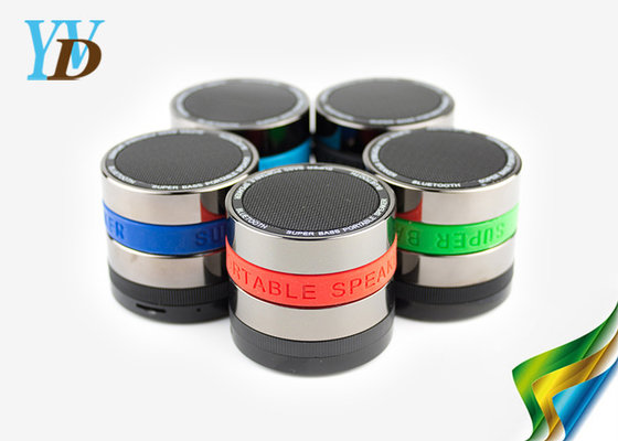 Stainless Steel Wireless Subwoofer Bluetooth Speaker For Cell Phone / Computer