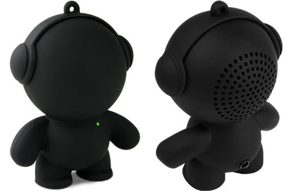 Black Bear Wireless Cell Phone Speakers Powered With TF Card