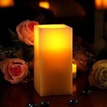 Custom Cuboid USB interface bluetooth candle speaker with Rotary switch