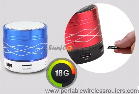 Strong Metal Jacket Hands Free Bluetooth Speaker free Portable