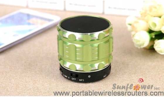 3.7V 400 mah Hands Free Bluetooth Speaker Transmission range of up to 12m