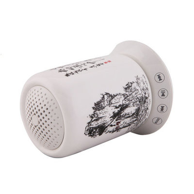 Waterproof Indoor Outdoor Stereo Bluetooth Speakers / Ceramic Bluetooth Speaker