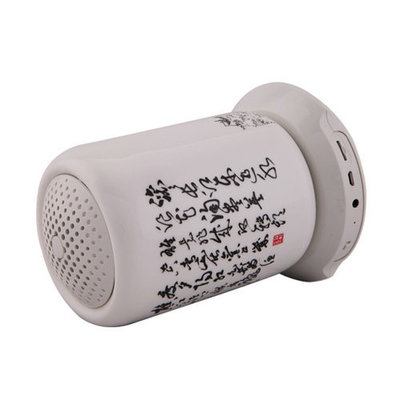 Waterproof Indoor Outdoor Stereo Bluetooth Speakers / Ceramic Bluetooth Speaker