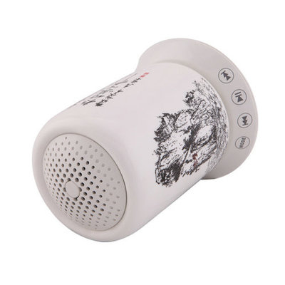 Waterproof Indoor Outdoor Stereo Bluetooth Speakers / Ceramic Bluetooth Speaker