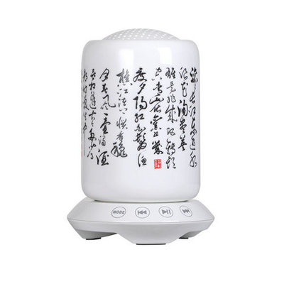 Waterproof Indoor Outdoor Stereo Bluetooth Speakers / Ceramic Bluetooth Speaker
