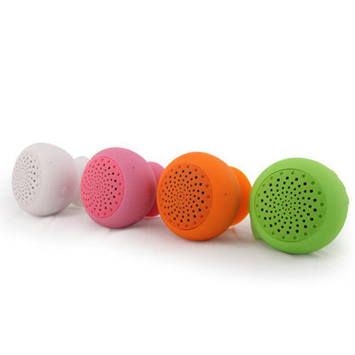 Silicone Super Battery-powered Mini Wireless Bluetooth Speaker Waterproof 1 Channel