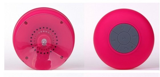 beautiful yellow / blue round Waterproof Portable Wireless Bluetooth Speakers
